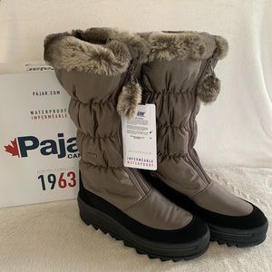 Pajar | Shoes | Pajar Tegan Waterproof Quilted Snow Boots Taupe 42 ...